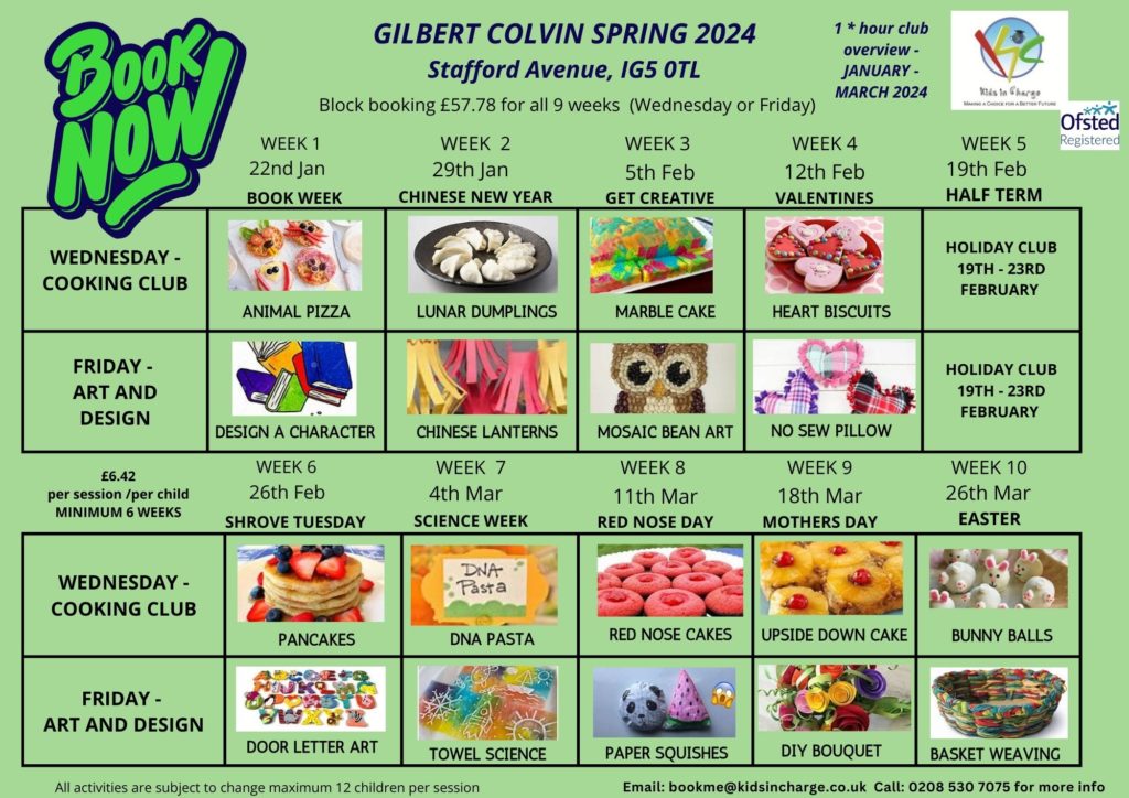 Gilbert Colvin - kidsincharge.co.uk