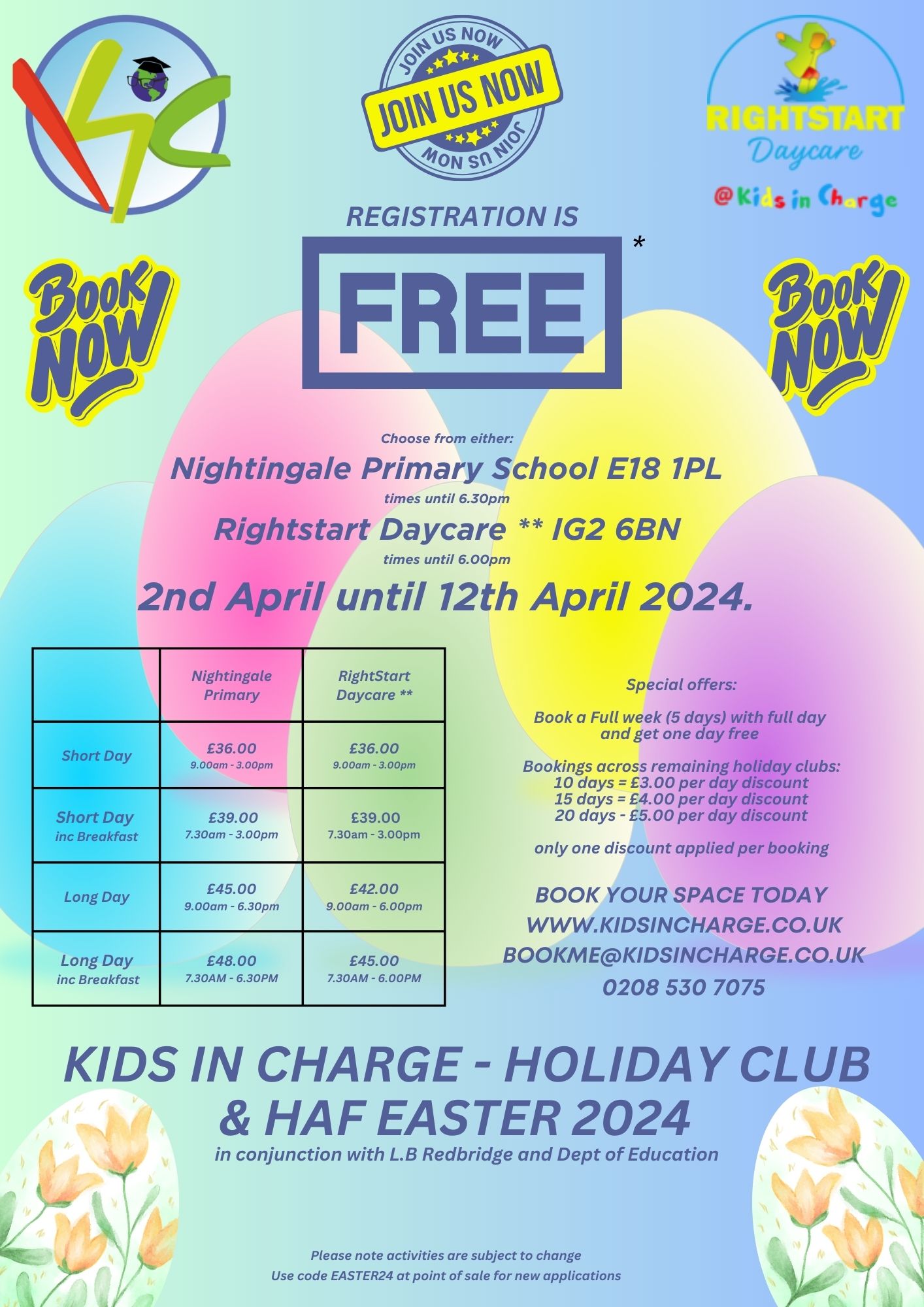 Holiday Club - kidsincharge.co.uk